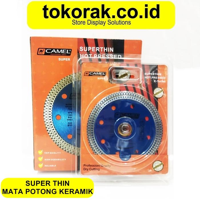 Jual DIAMOND WHEEL CAMEL MATA POTONG KERAMIK GRANIT PISAU TURBO SUPER ...