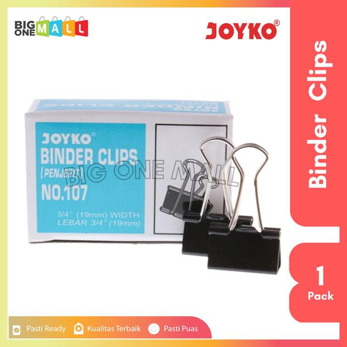 Promo Binder Clip 105 155 111 260, Penjepit Kertas, Binder Klip, Paper ...