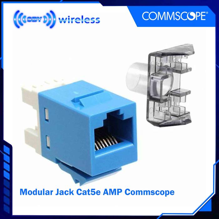 Jual Modular Jack Cat5e AMP Commscope - Kota Surabaya - Surabaya ...