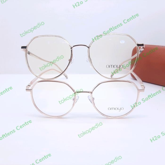 Jual Frame kacamata wanita Amaya 8130 - Jakarta Timur - H2o Softlens ...