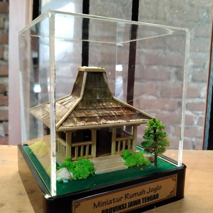 Jual Miniatur Rumah Adat Joglo ( UK 8x8x8cm ) - Kota Cimahi - arqee art ...