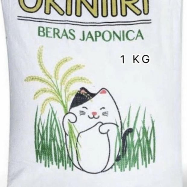 Jual Beras Jepang JAPONICA RICE / OKINIRI Japan Rice 1kg Repack Asli ...