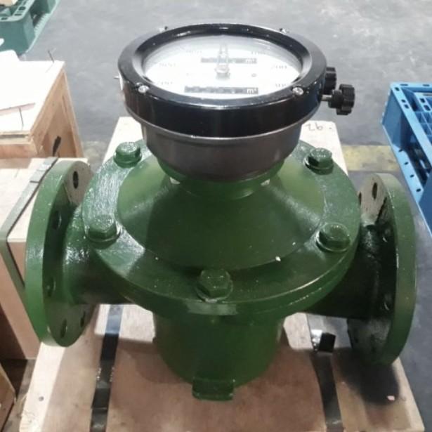 Jual Flow Meter Minyak Oval Cast Iron Gear Flow Meter 3"inch Original ...