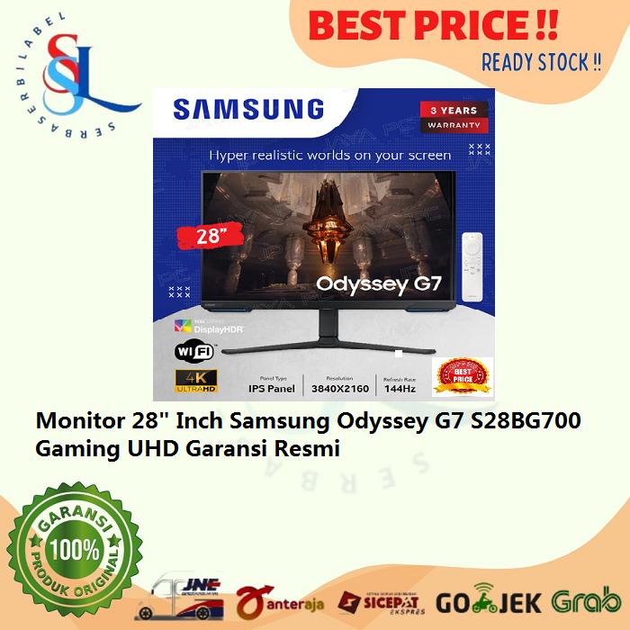 Jual Monitor 28" Inch Samsung Odyssey G7 S28BG700 Gaming UHD Garansi ...