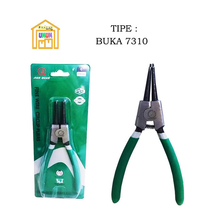 Jual Tang Snap Ring Lurus Tutup - Buka 6 INCH Snap Ring Pliers Jian ...