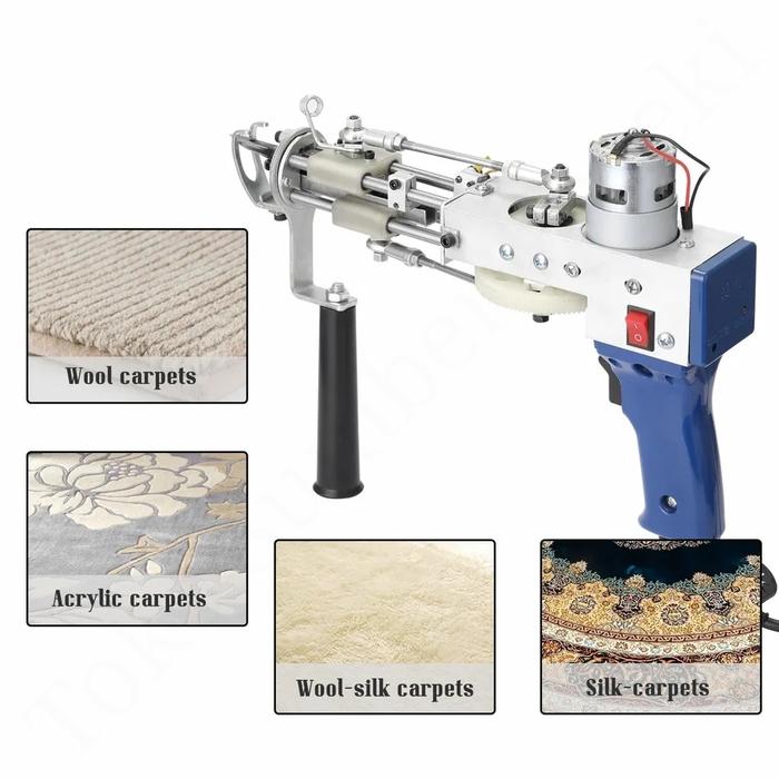 Jual Mesin Tenun Jahit Rajut Timbul Portabel Carpet Portable Bordir ...