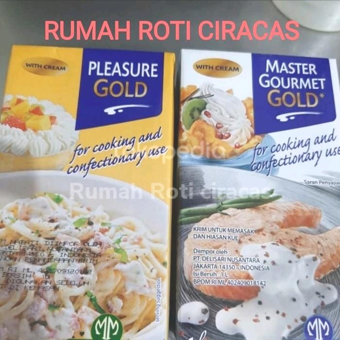 Jual COOKING CREAM MASTER GOURMET GOLD MASTER 1KG DIARY 1000GR WHIPP ...