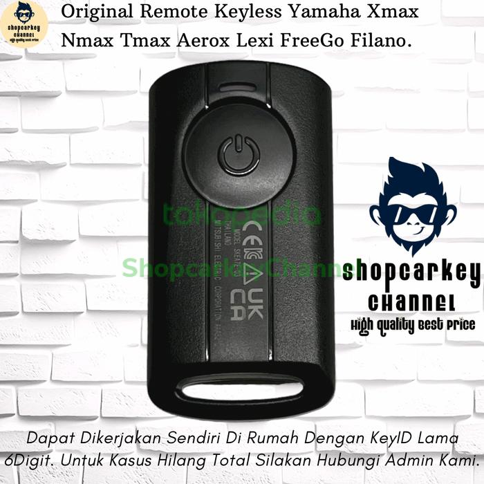 Jual Remote Kunci Keyless Motor Yamaha Xmax Tmax Nmax Lexi Aerox ...