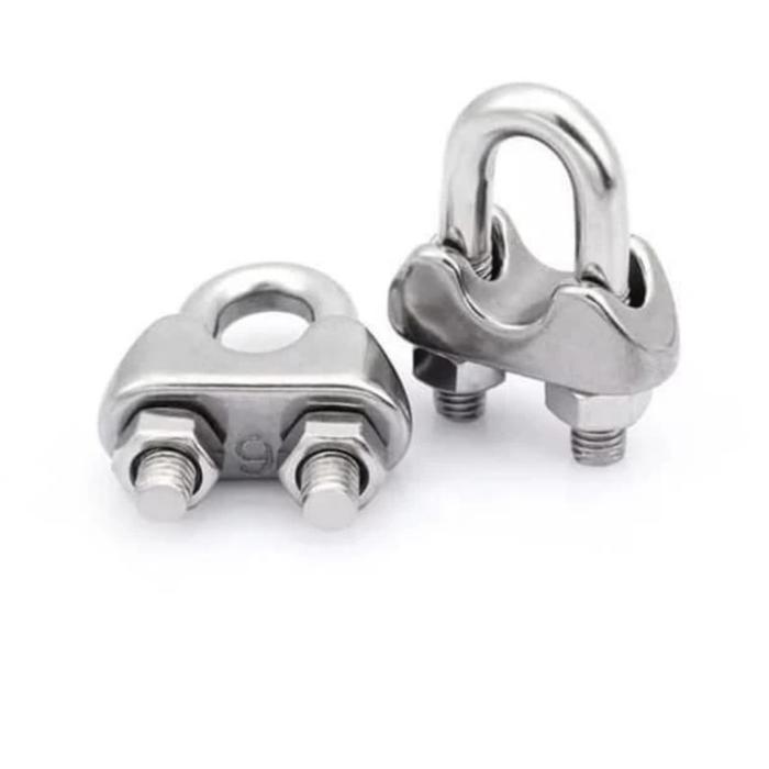 Jual CLEM SLING KLEM KLIP SELING KAWAT UKURAN 5MM WIRE ROPE Hight ...