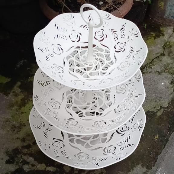 Jual Piring Saji Kue Susun Tiga / Piring Prasmanan Buah - Kota Surabaya - setiawan_86 | Tokopedia