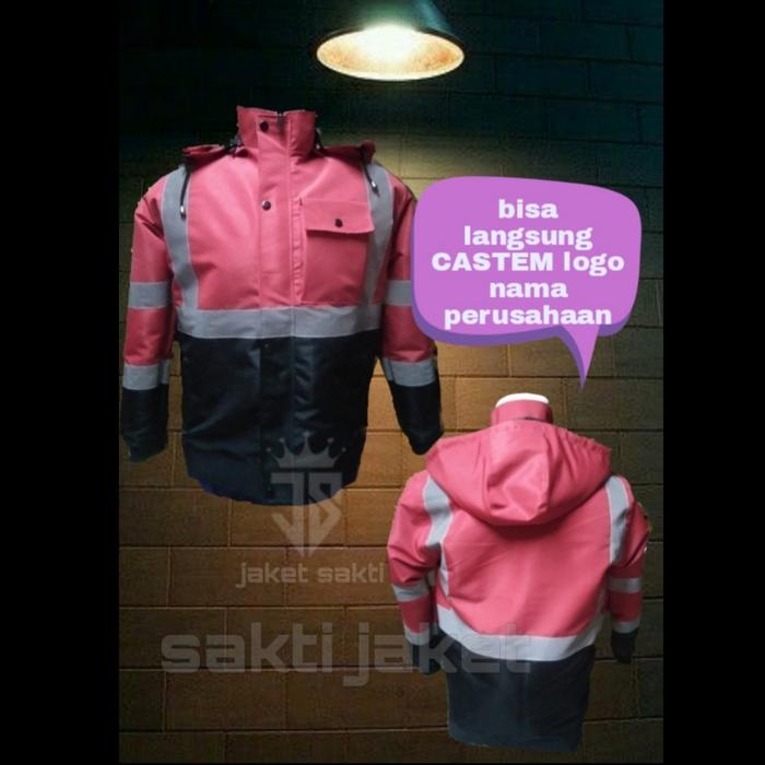 Jual JAKET safety jaket k3 jaket tambang jaket reading jaket scania ...