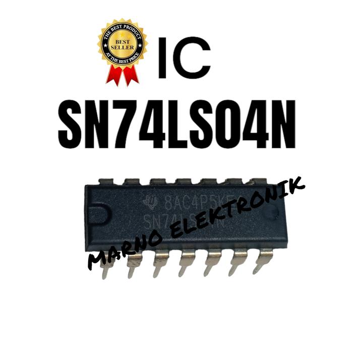 Jual IC SN74LS04N SN 74LS04 N SN 74LS04N ASLI ORI ORIGINAL - Kota Tangerang - MARNO ELEKTRONIK ...