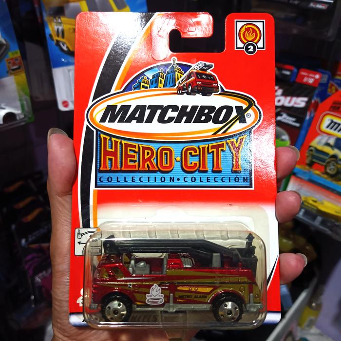 Jual Matchbox Bucket Fire Truck Pemadam Kebakaran Vintage Rare - Kota ...