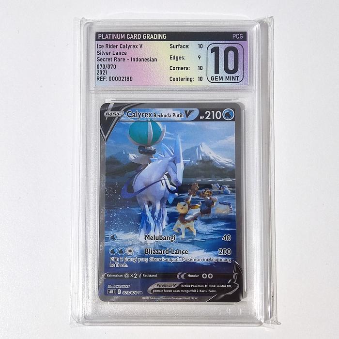 Jual Calyrex Berkuda Putih V SR AA 073/070 S6H PGC 10 - Graded Pokemon Card - Jakarta Timur ...