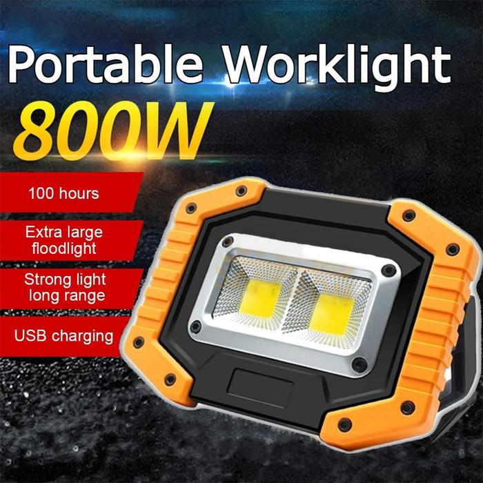 Promo Lampu Sorot Led Portabel 30 Watt Emergency Work light Cob ...