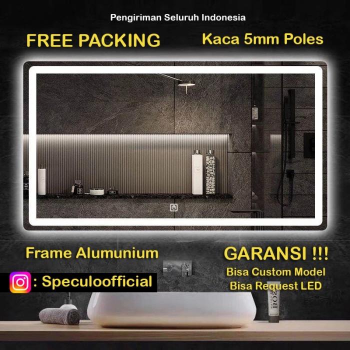 Jual Cermin LED Sensor Touch | Mirror Smart Screen - Kab. Bandung ...