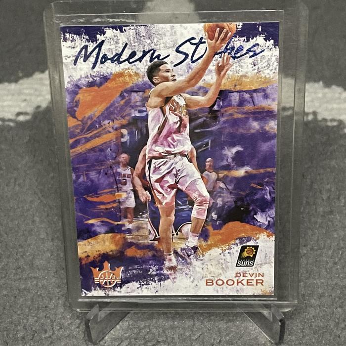 Jual Devin Booker Court Kings Modern Strokes Blue /99 Phoenix Suns ...