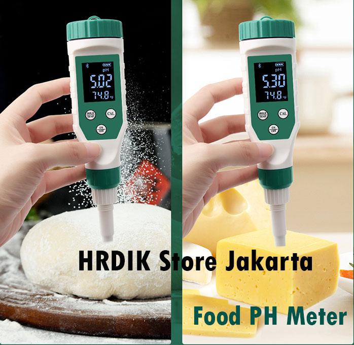 Jual Food PH Meter Makanan Daging Tepung Buah Meat Acid Tester Powder ...