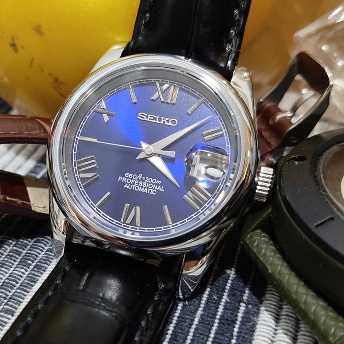 Jual Seiko Otomatis Blue Roman 3D Index - Kota Tangerang - Jam Jadul ...
