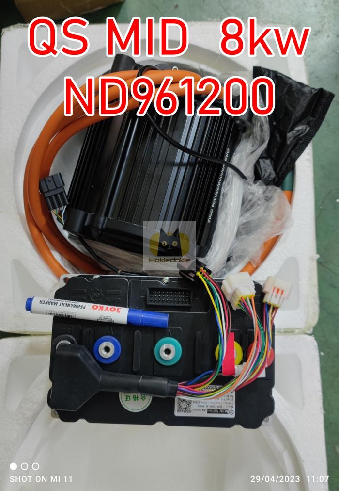 Jual Paket QS motor 8KW 96v Nanjing Fardriver ND961200 motor mobil listrik - Kota Bekasi ...