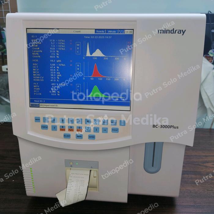 Jual Hematology Analyzer Mindray 3000 Plus - Kota Tangerang - Putra Solo Medika | Tokopedia