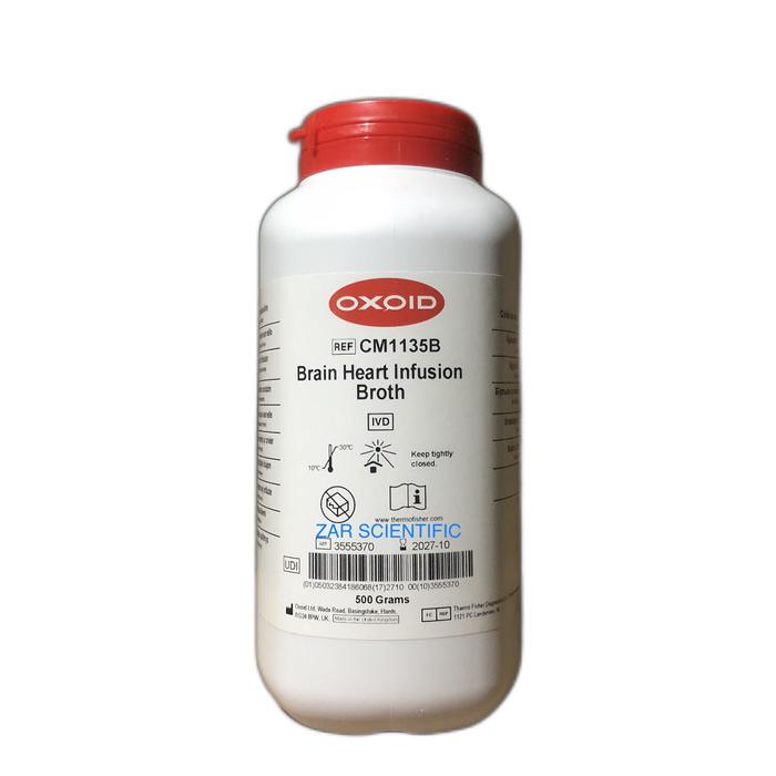 Jual Brain Heart Infusion Broth (BHIB) Oxoid CM1135B - Kab. Bandung ...