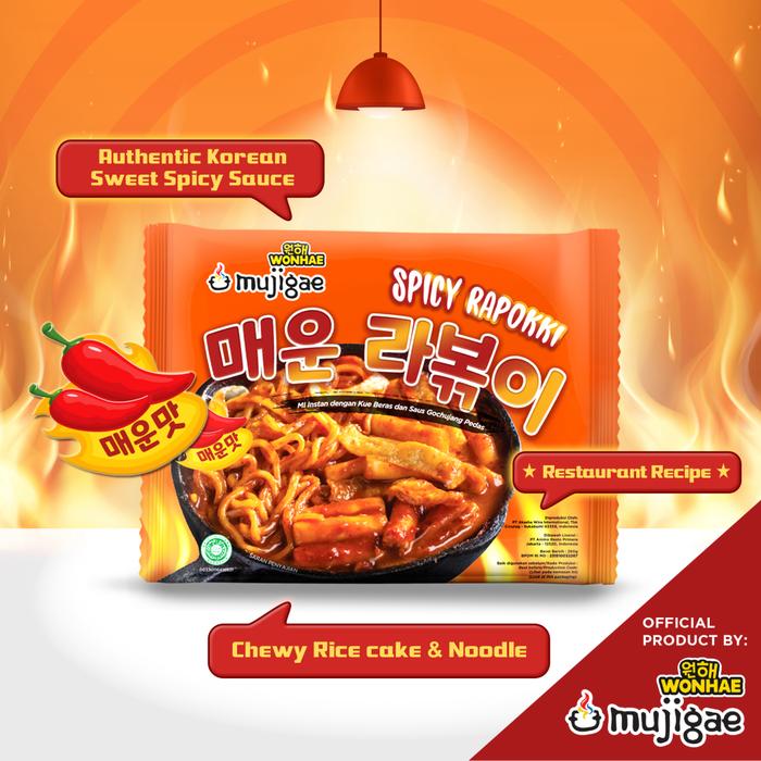Jual Mujigae Spicy Rapokki 260gr - Jakarta Utara - Rumah Rasa Food ...