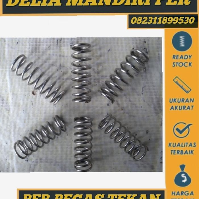 Jual per tekan baja kawat 1mm diameter dalam 5mm panjang 20mm ...