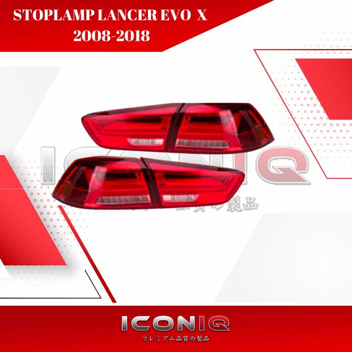 Jual STOPLAMP LANCER EVO X RED WHITE 2008-2018 - Kab. Tangerang ...