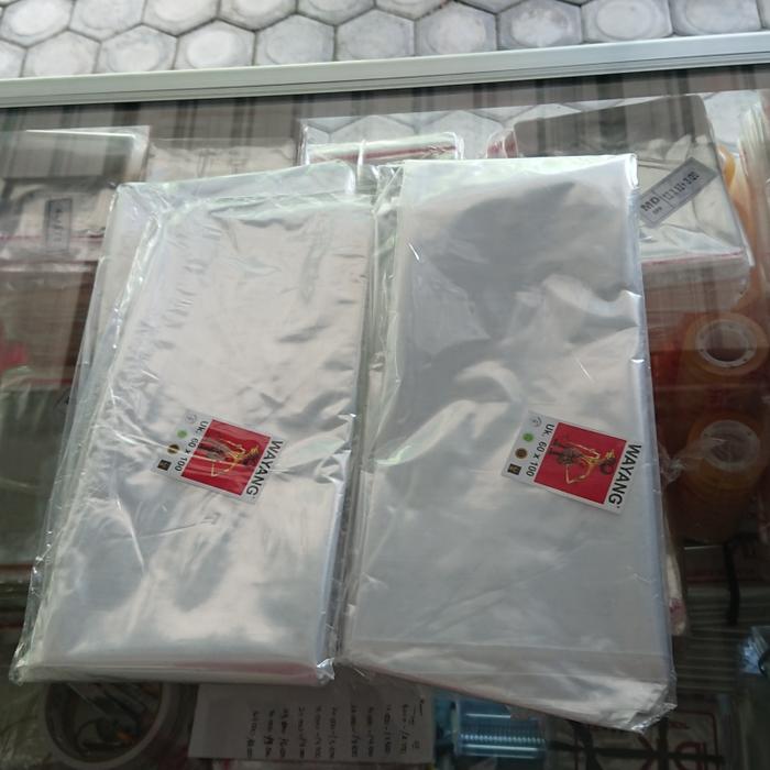 Jual Ready Plastik Cap Wayang Plastik Kerupuk Tebal Ukuran 60x100cm ...