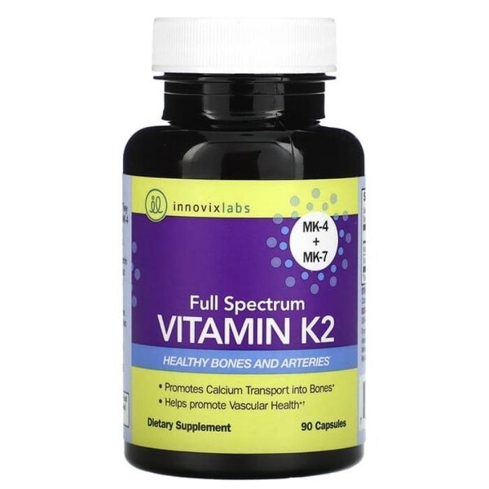 Jual Innovixlabs Vitamin K2 Full Spectrum MK-4 + MK-7 Bones 90 Capsules ...