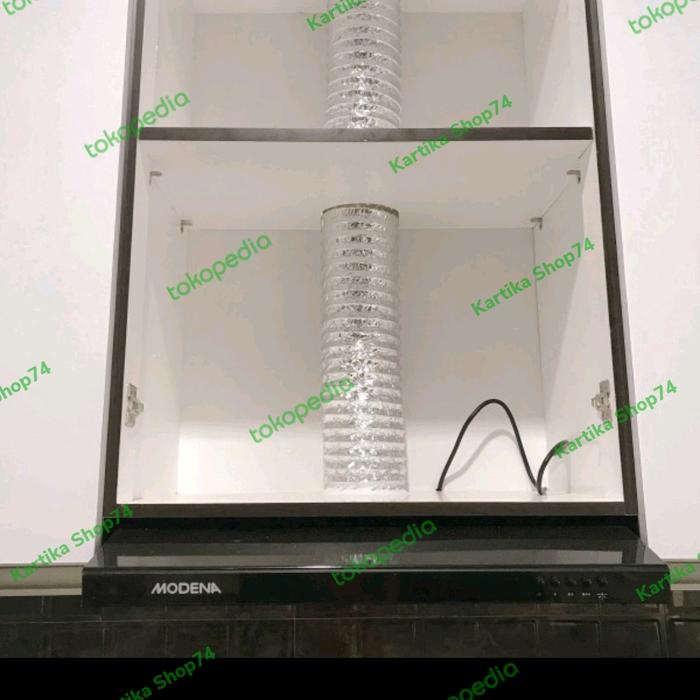 Jual pipa cerobong aluminium cooker hood 5 inchi untuk modena atau ...