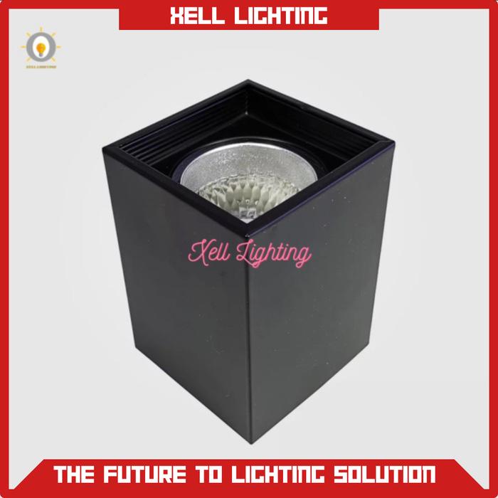 Jual Kap Lampu Downlight Outbow E27 3Inch 4Inch 5Inch Kotak Putih ...