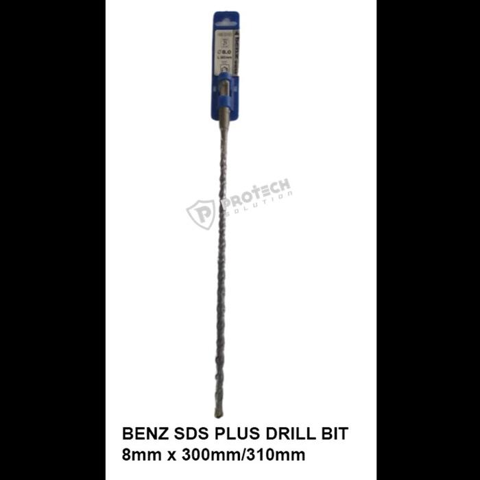 Jual BENZ Mata Bor Beton Cor Panjang SDS PLus 8mm x 300mm atau 310mm ...