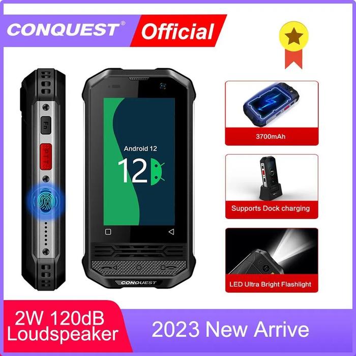 Jual SMARTPHONE CONQUEST F2 2023 4G GLOBAL ANDROID 12 NFC RAM 6GB ROM ...