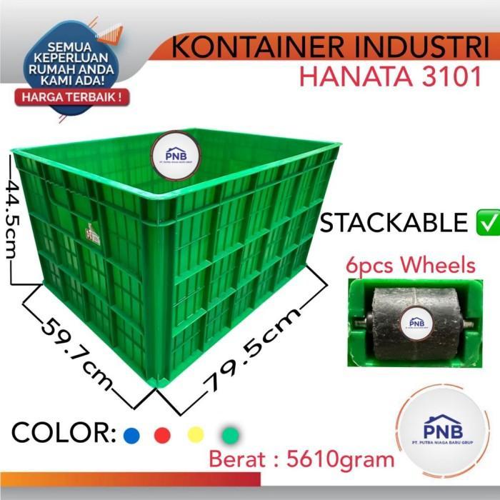 Jual HANATA 3101 Box Container Industri 200 Liter / Kolam Ikan Kura ...