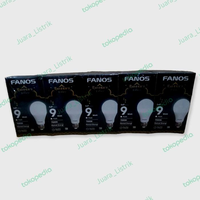 Jual FANOS Led Bulb 9W Nusantara Cool Day Light - Jakarta Barat ...