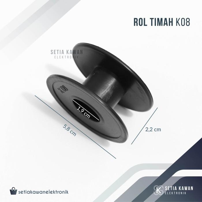 Jual Bobin Rol Kawat K08 Roll Timah Tempat Gulungan Kabel Klosan Clos ...