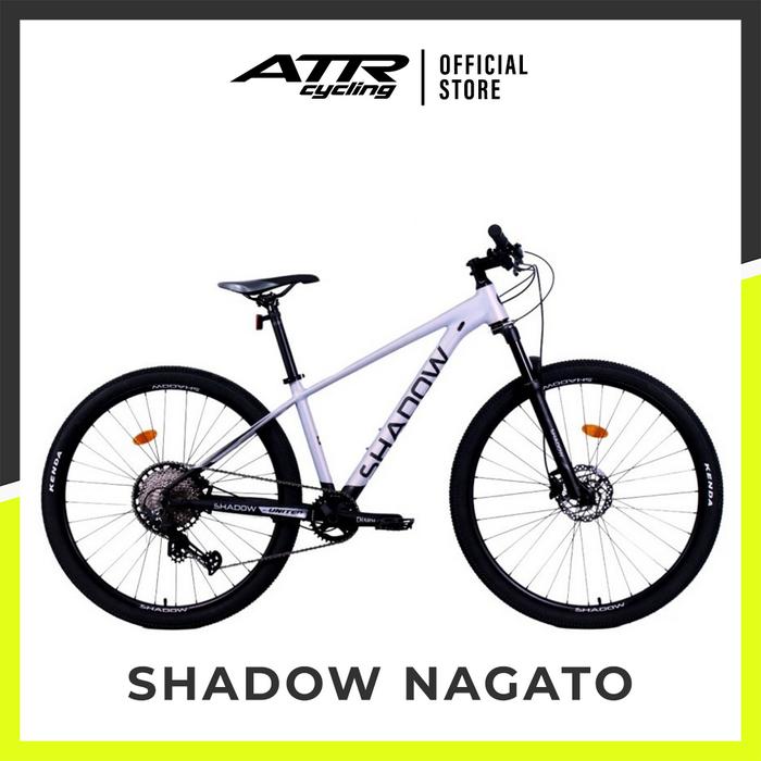 Promo Sepeda Gunung MTB AL 27,5 SHADOW NAGATO 15 (20.1) - GRAY BLACK ...