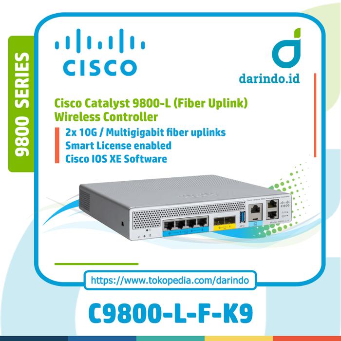 Jual Cisco Catalyst 9800 Series Wireless Controllers [C9800-L-F-K9] - 1 ...