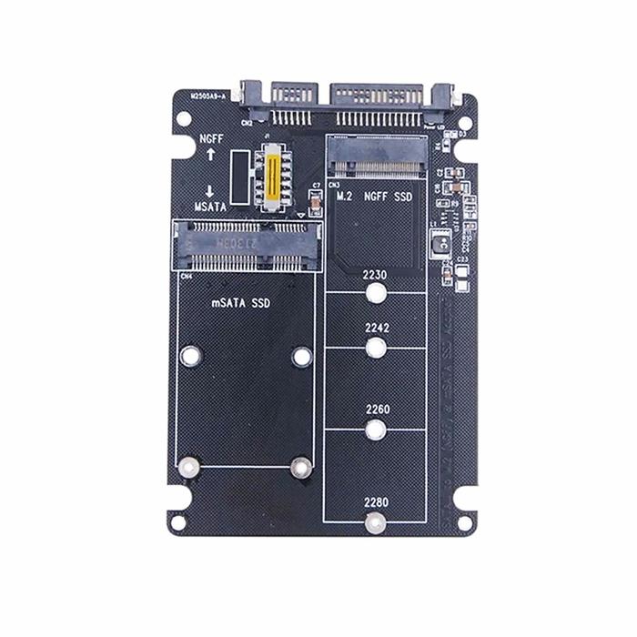 Jual Adapter Ssd Msata M2 M.2 Sata Ngff To Sata 3 6 Gbps Di Seller ...