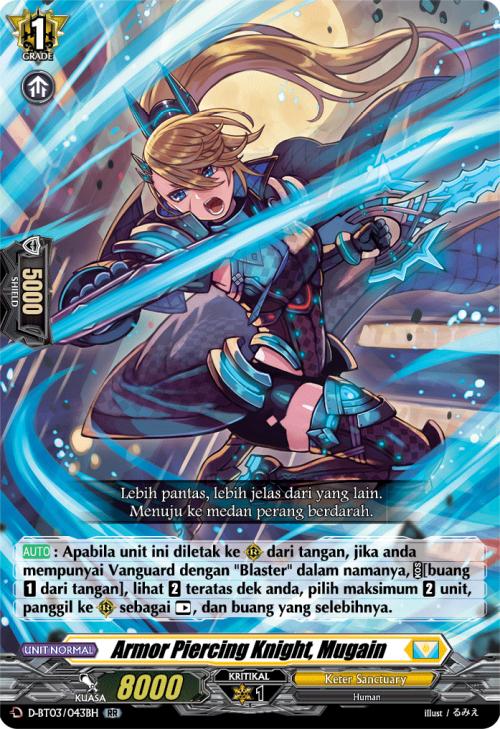 Jual Armor Piercing Knight, Mugain (RR) | D-BT03 | Bahasa Vanguard - Jakarta Barat - Carttu ...