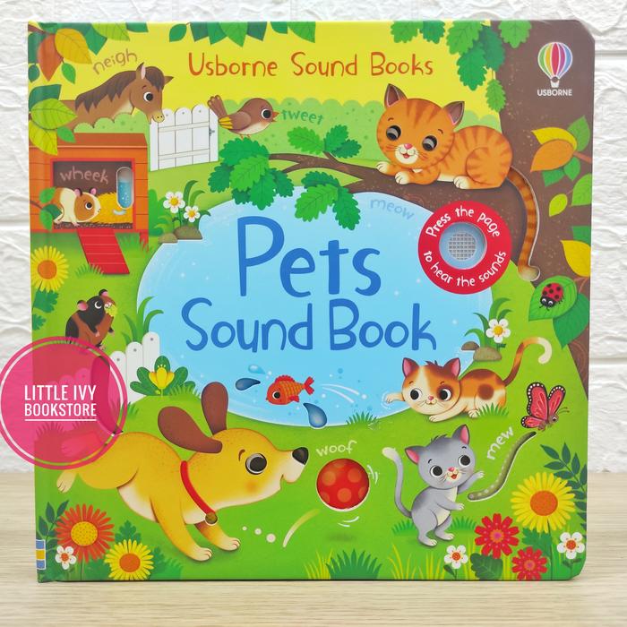 Jual (ORI) Usborne Pets Sound Book. Buku Anak Import - Kota Surabaya ...