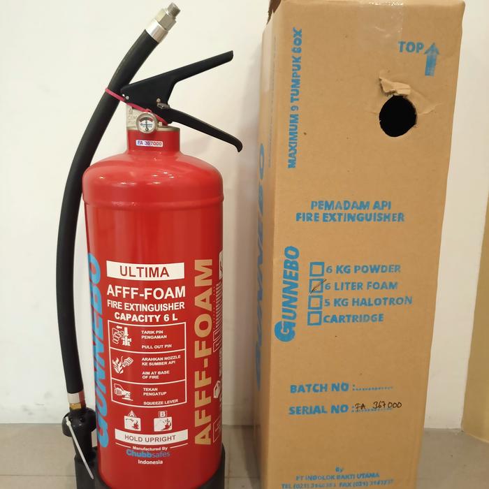 Jual Apar GUNNEBO Foam 6 liter Alat Pemadam Api - Jakarta Barat - PRIME ...