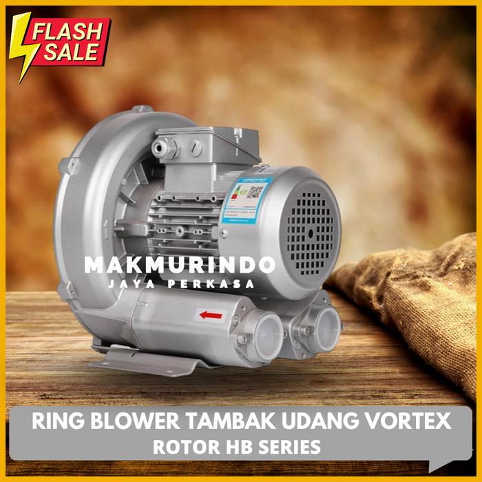 Jual Ring Blower Tambak udang rotor HB-3000 3phase 380V 3kW 3000 Watt ...
