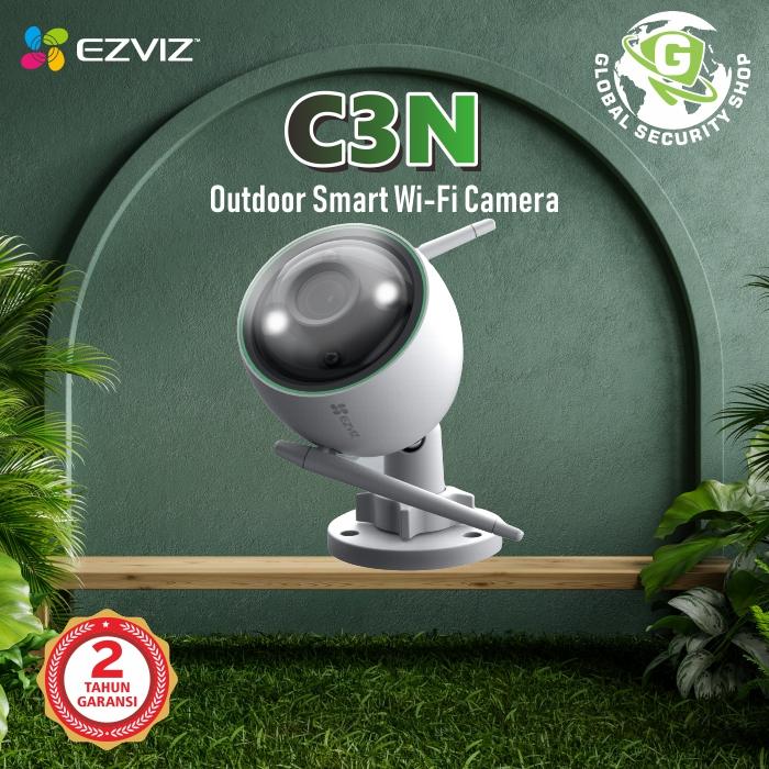Jual Ezviz C3N IP Cam Outdoor Color Night Vision 1080p Memory up to ...