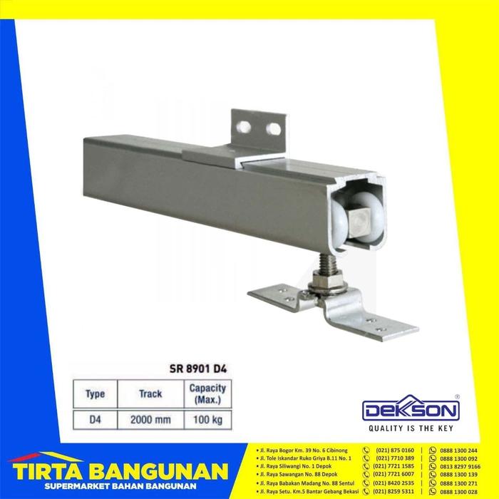 Jual DEKKSON SLIDING RAIL SR 8901 D4 2000 MM/ REL PINTU - Kota Depok ...