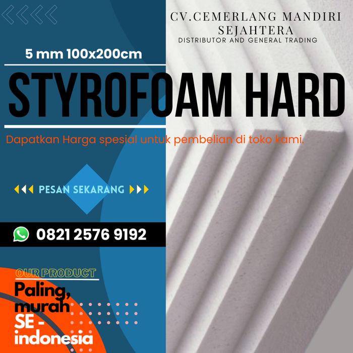 Jual STYROFOAM Tebal 5 cm 100x200 Cm ( Hard ) - Jakarta Utara - CV ...