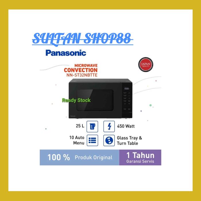 Jual PANASONIC MICROWAVE OVEN NN-ST32NBTTE LOW WATT 450 WATT I ...