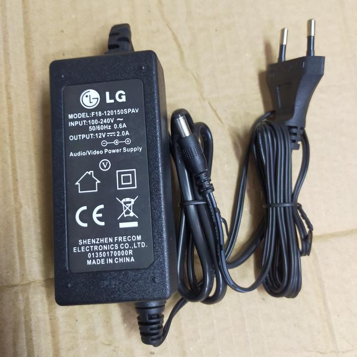 Jual adaptor 12v 2a LG - sticker putih - Jakarta Pusat - nauval cctv ...